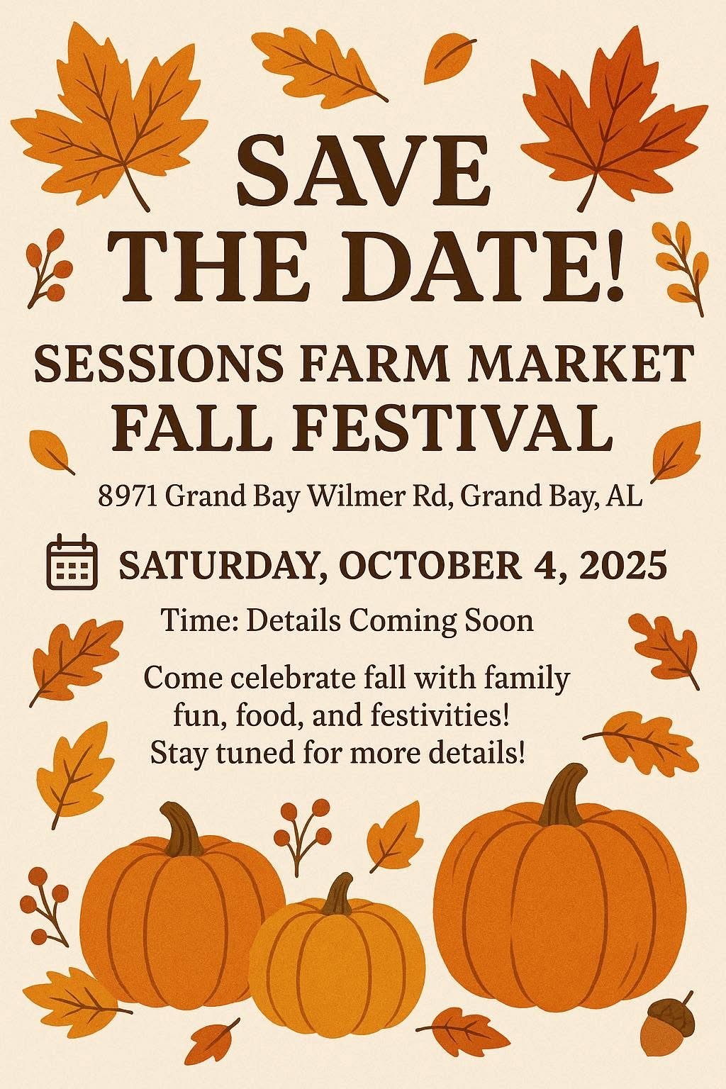 Sessions Farm Market: Fall Festival | Sweet Grown Alabama