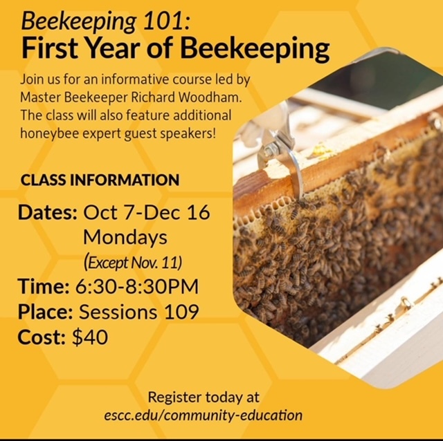 Beekeeping 101 Class: First Year Beekeeping at Enterprise State | Sweet Grown Alabama