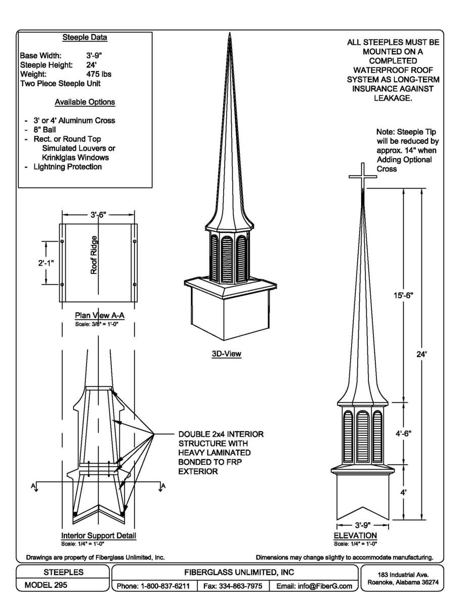 Steeple 295 | Church Steeples