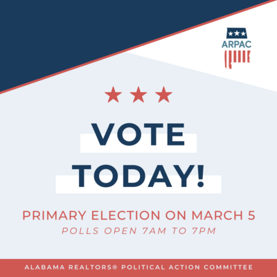 Association Partners: March Reminders & GOTV Graphic