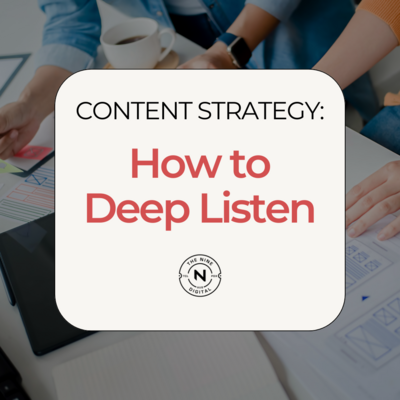Mastering Content Strategy: The Art of Deep Listening