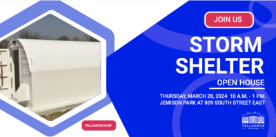 City leaders invite community to view new storm shelter