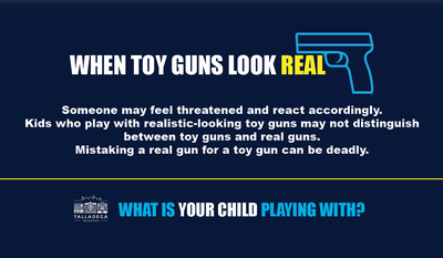 Toy guns can be deadly, city leaders warn