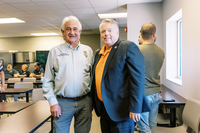 MIKE ROBERTS RETIRES AFTER 25 YEARS OF SERVICE