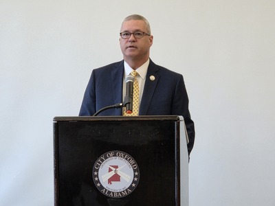 OPD Chief Partridge addresses Chamber Law Enforcement Forum